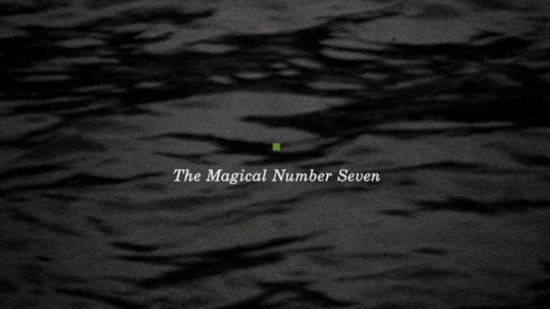 IMPACTIST. THE MAGICAL NUMBER SEVEN.